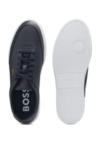 BOSS Sneaker, Leder, Logo-Detail, für Herren | GALERIA