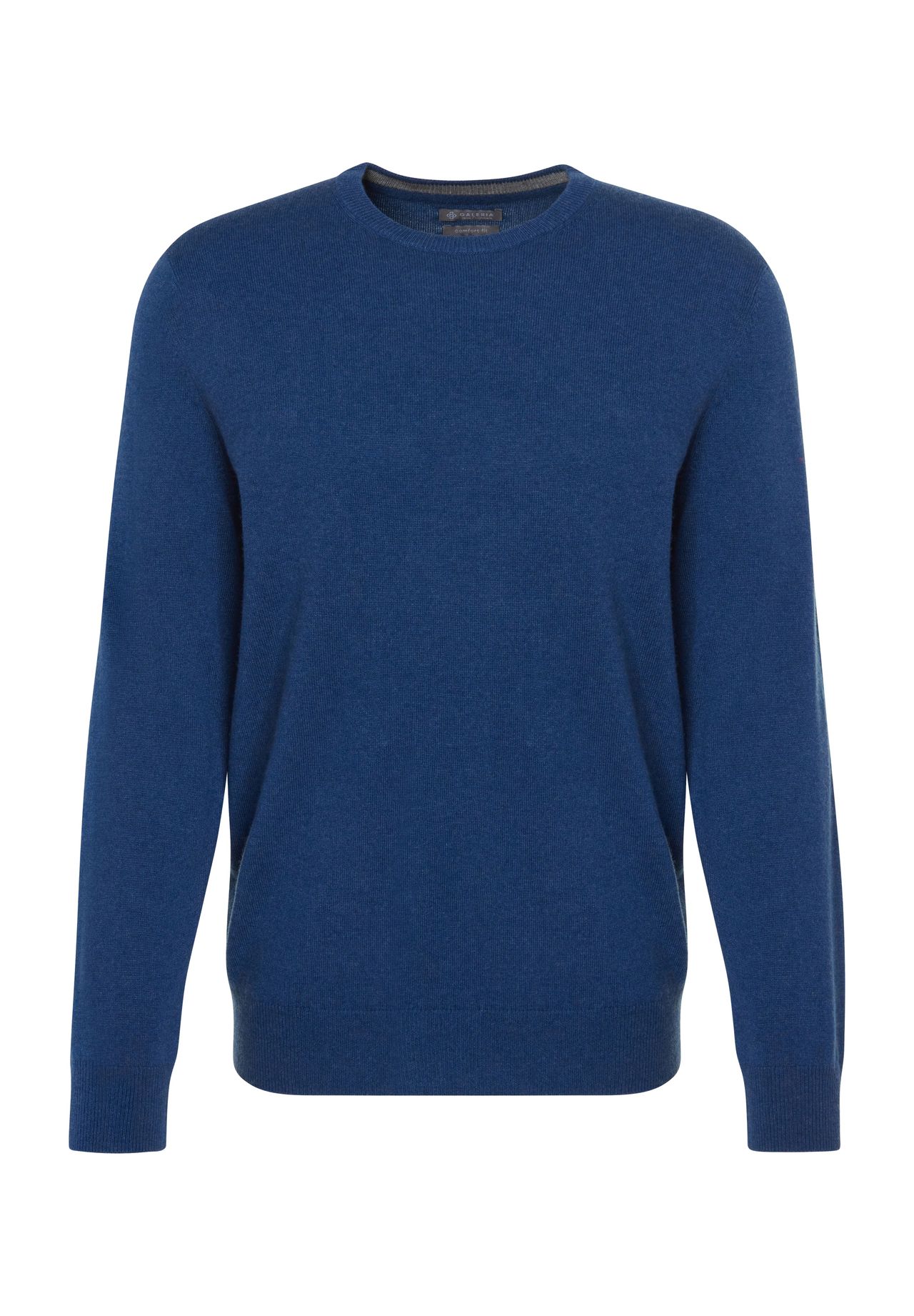 GALERIA Seide-Cashmere Pullover, Rippbündchen, für Herren | GALERIA