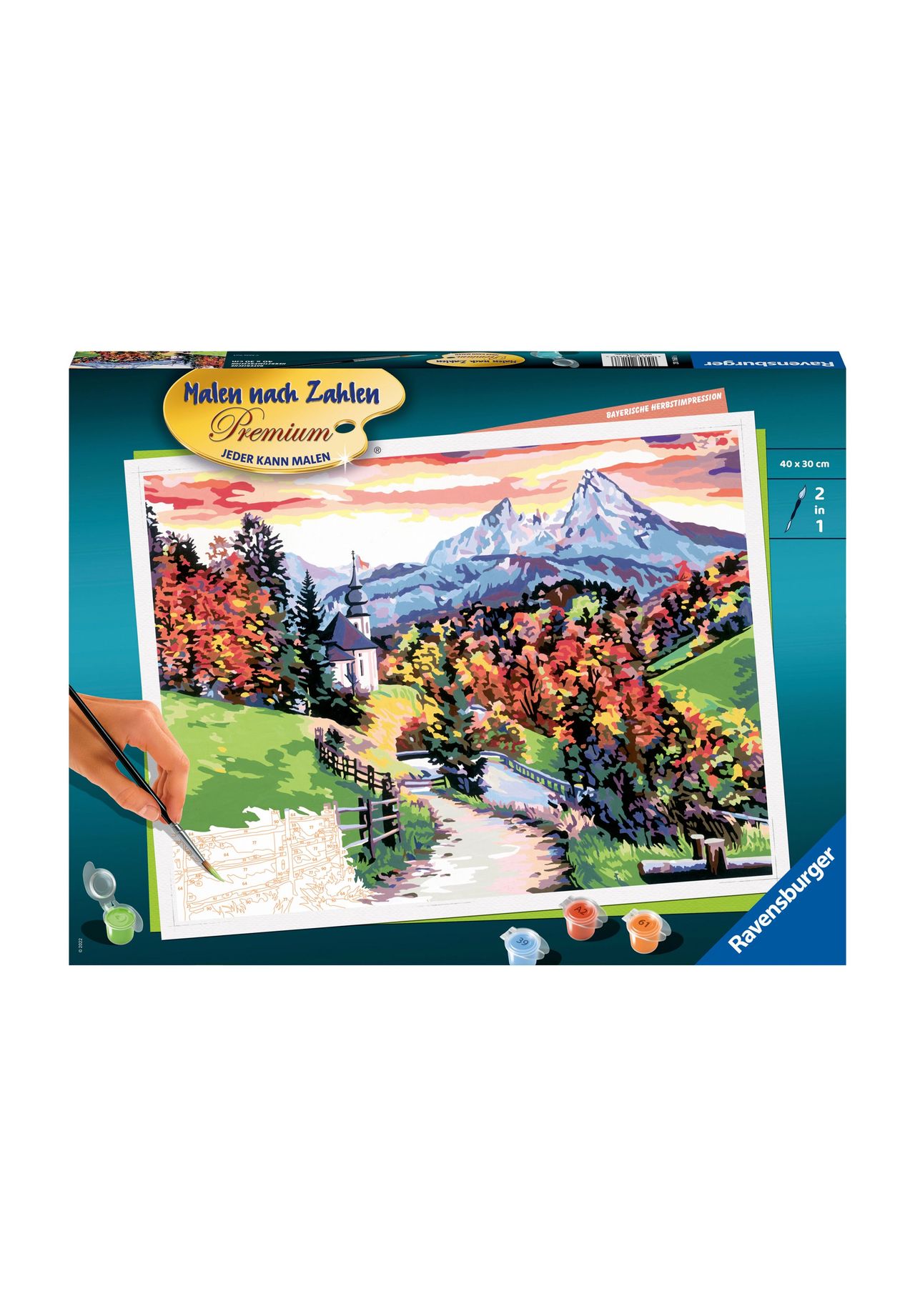 Ravensburger Malen nach Zahlen Premium "Bayerische Herbstimpression" | GALERIA